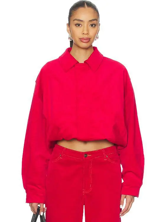 Lioness Kenny Bomber Jacket - Red