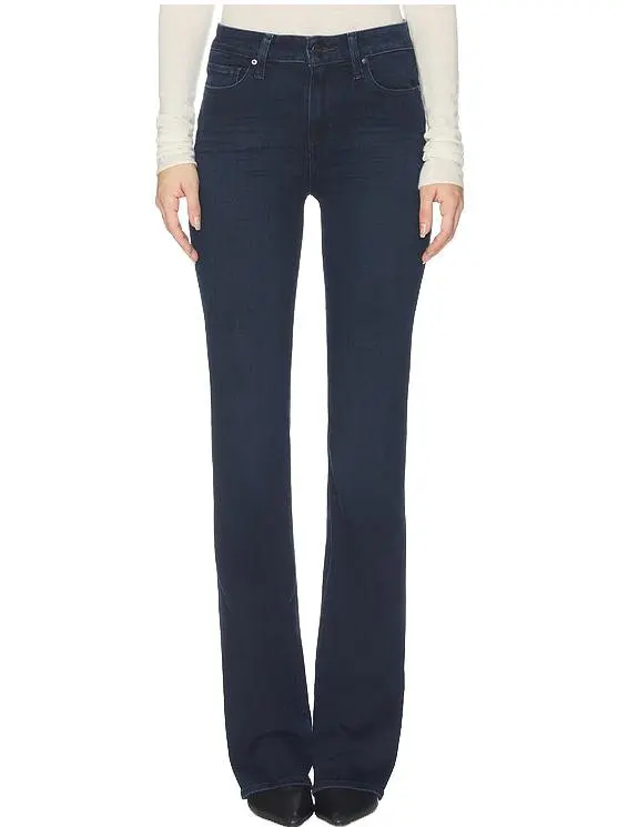 Paige High Rise Laurel Canyon Jeans - Blue