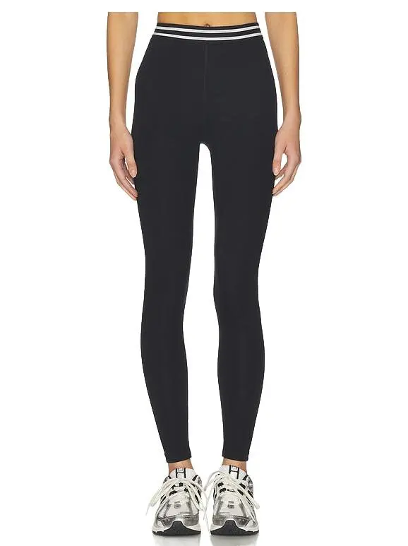 Splits59 Bailey High Waist Active Rib 7/8 Legging In . Also - Black