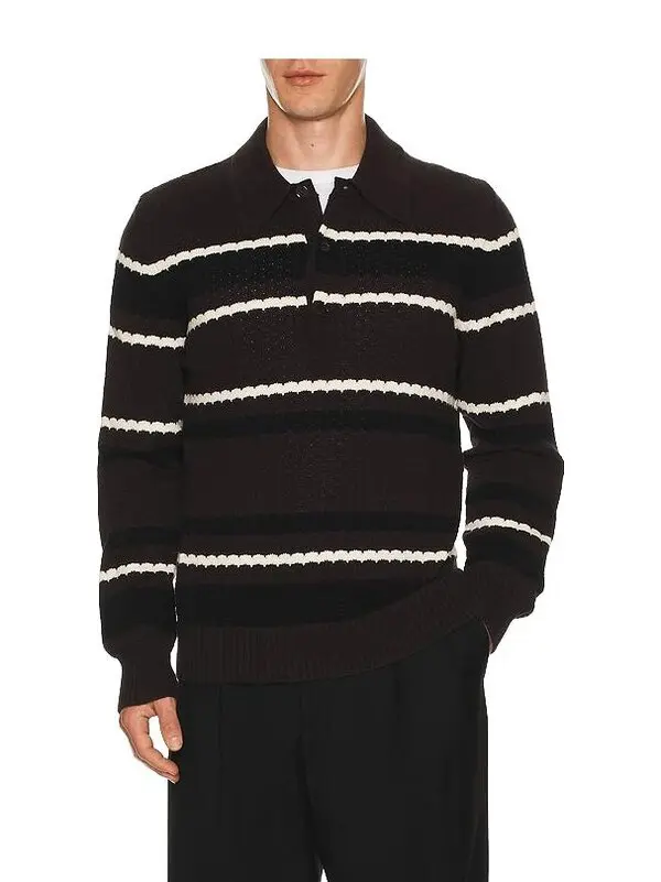 Nn07 Alfie Polo In . Also - Brown