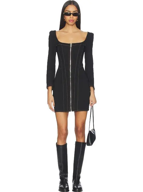 UNDERSTATED LEATHER Revenge Dress - Black