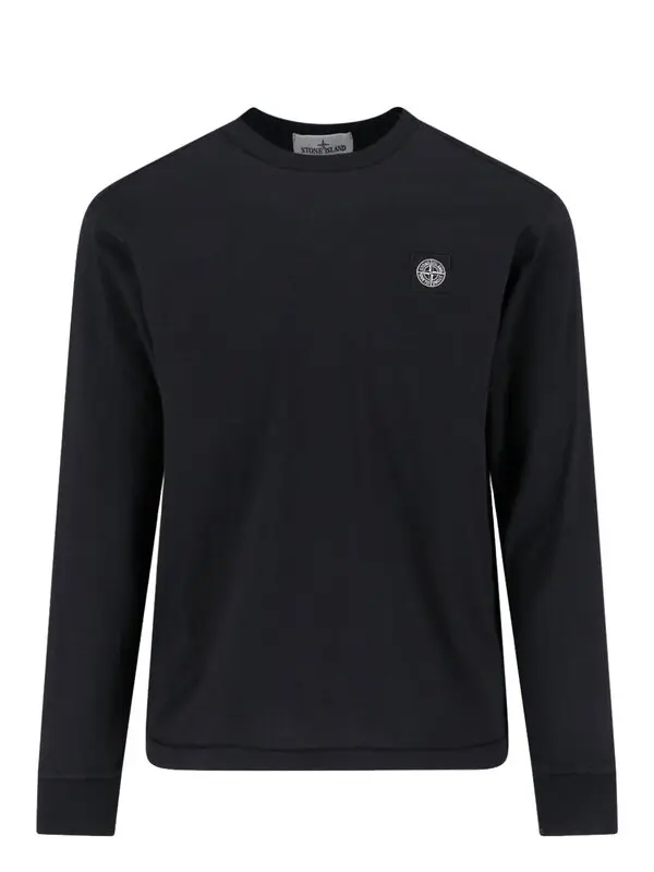 Stone Island Compass' T-shirt - Black