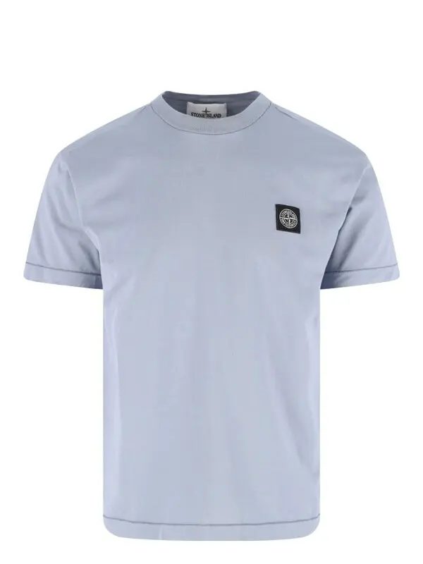 Stone Island T-shirt "compass - Light Blue