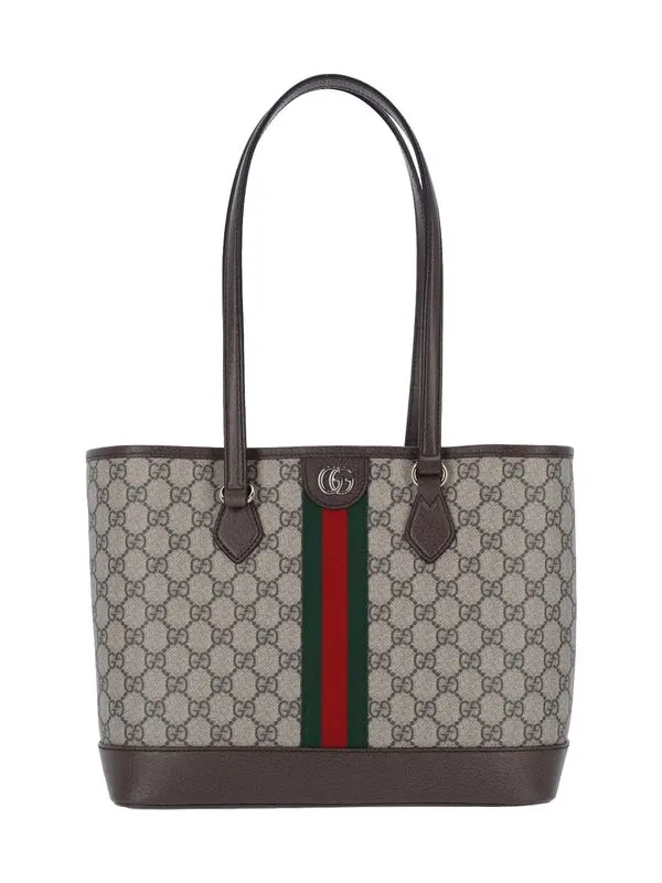 Gucci Ophidia Medium Tote - Beige