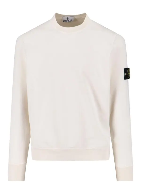 Stone Island 510053 Soft Sweater - White