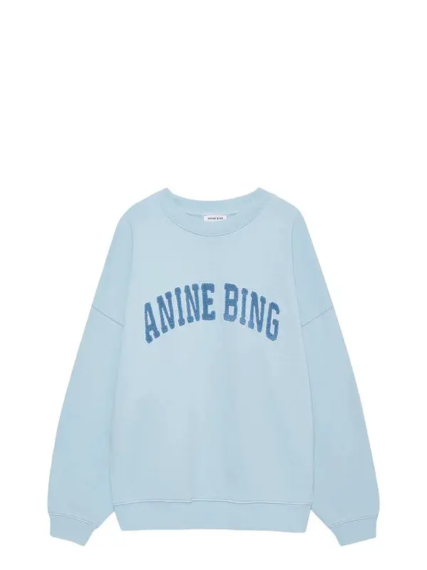 ANINE BING Sweatshirt Miles - Light Blue