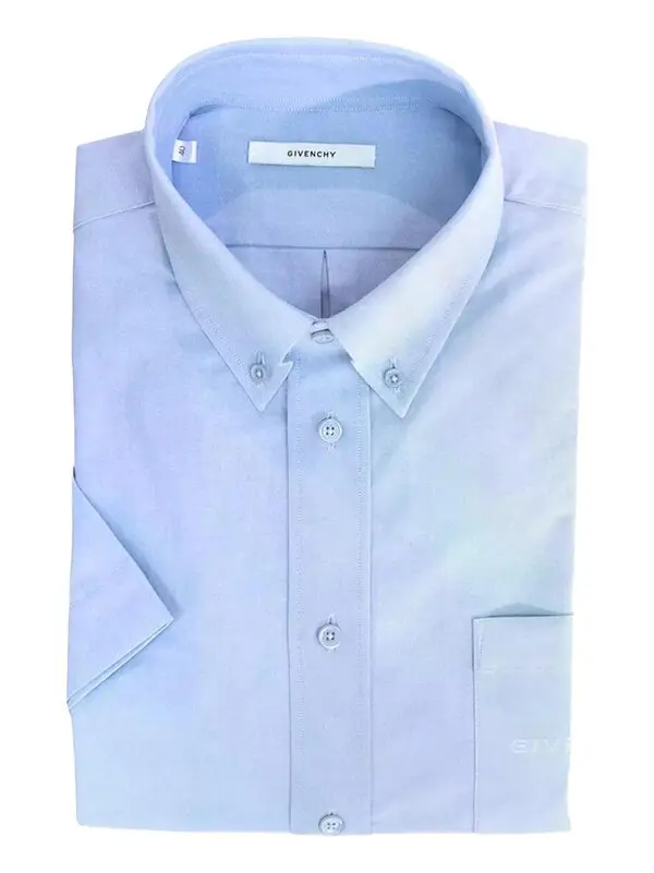 Givenchy Pocket Buttoned Shirt - Blue