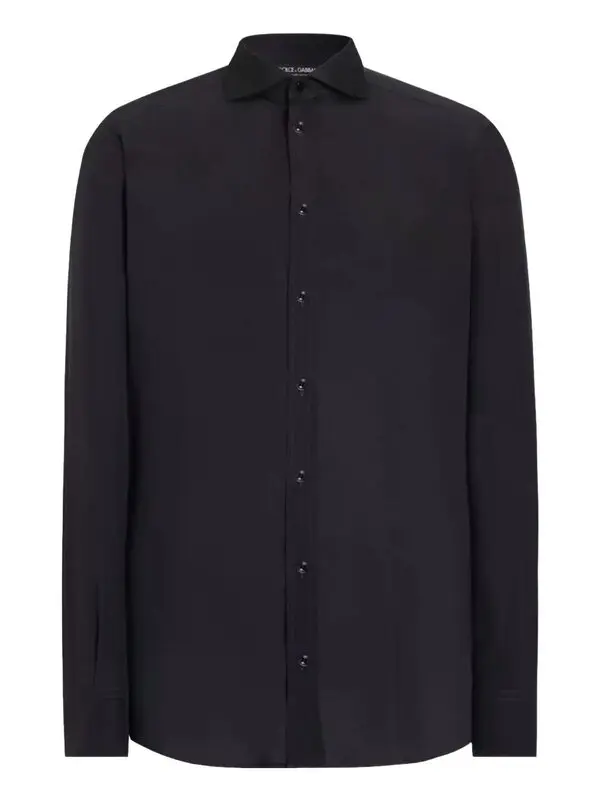 Dolce & Gabbana Poplin Martini Shirt - Blue