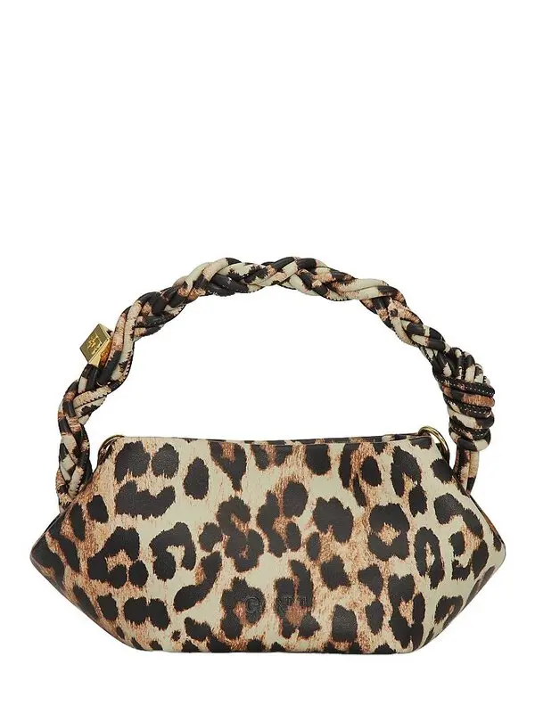 GANNI Animal Print Mini Bou Bag - Leopard