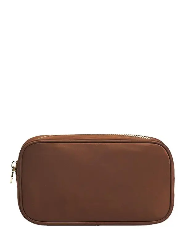Stoney Clover Lane Classic Small Nylon Pouch - Espresso