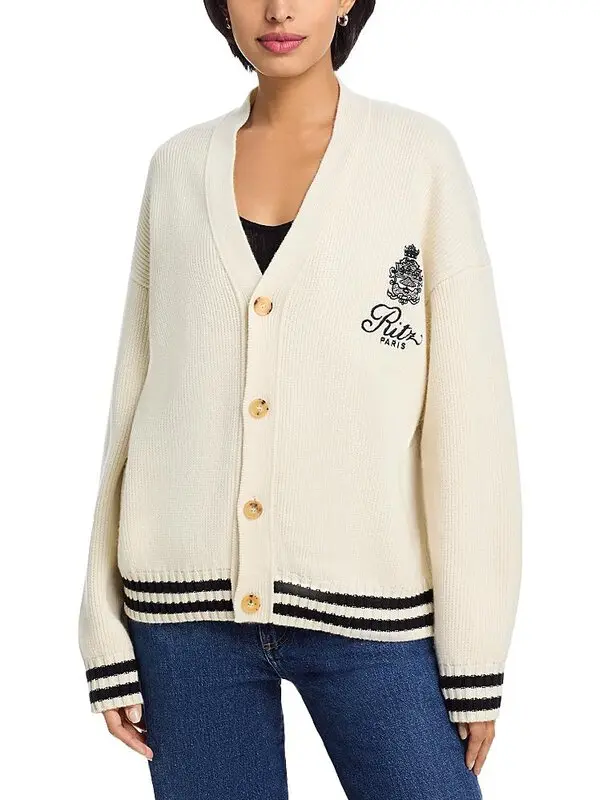 FRAME Ritz Cashmere Cardigan - Cream