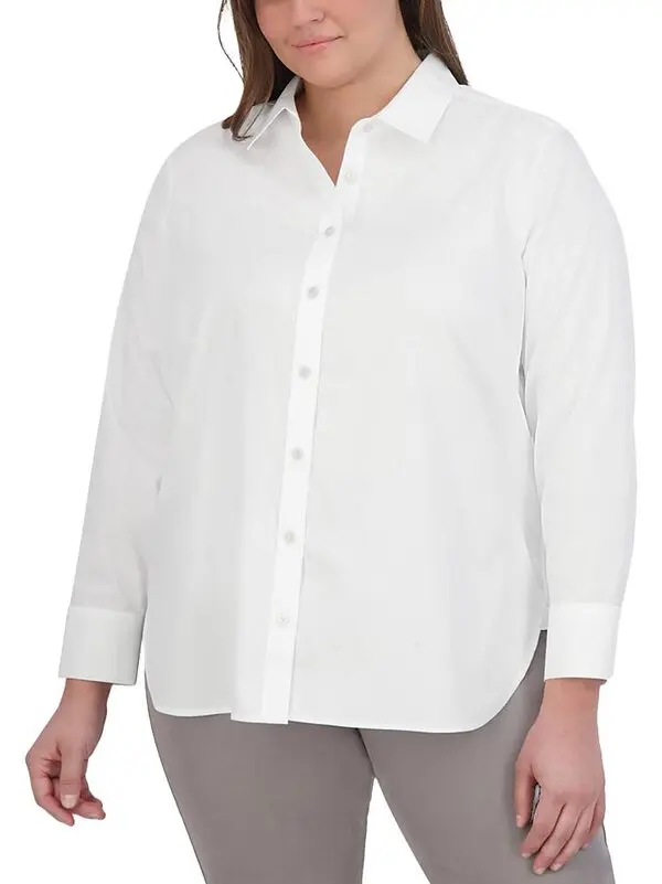 Foxcroft Meghan Shirt - White