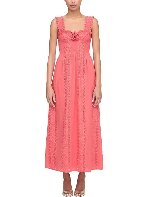 Hill House Home The Rosetta Nap Dress - Coral