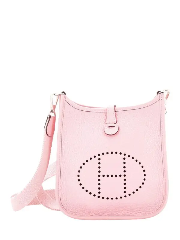HERMES Evelyne Bag Gen Iii Clemence Tpm - Rose Sakura