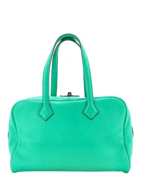 Hermès Victoria Ii Bag Clemence 35 - Menthe
