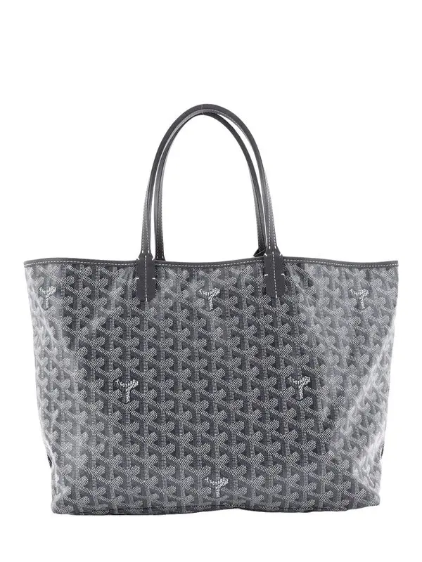 GOYARD Saint Louis Pm Tote Coated Canvas - Gray