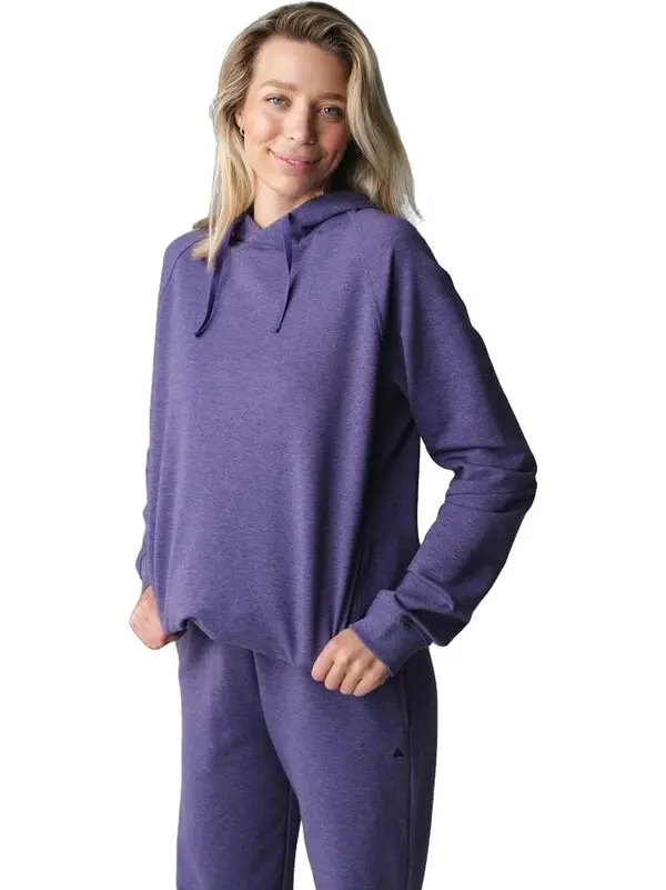 VITALITY Studio Hoodie - Violet Marl