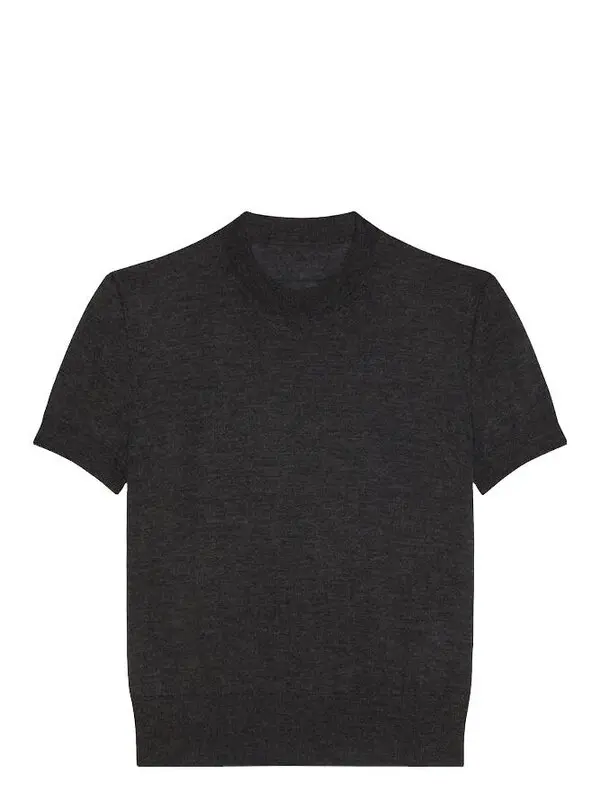 Givenchy Short Sleeve Sweater - Charcoal