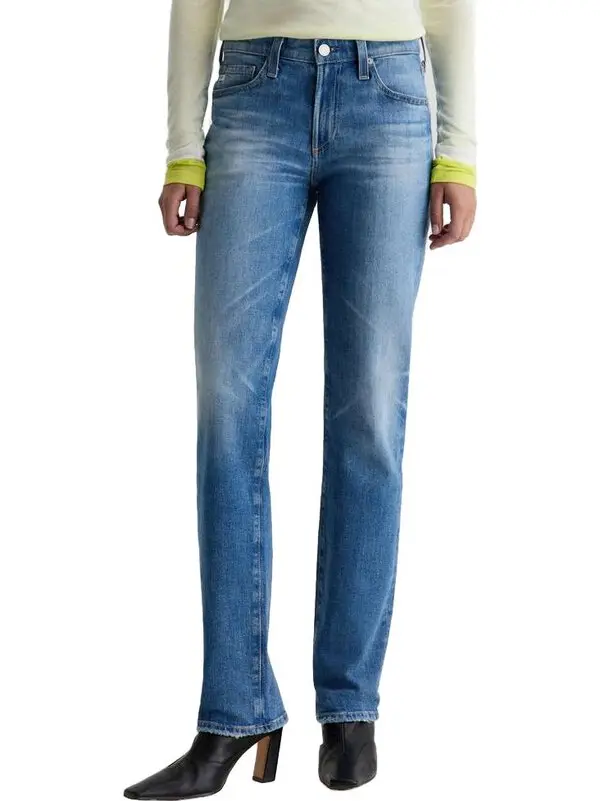 Ag Sandra Low-rise Slim Straight Jeans - 15 Years Regal