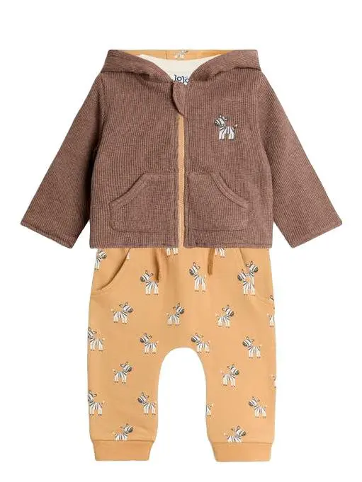 JOJO MAMAN BEBE Three-piece Set - Brown