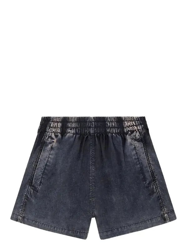 DIESEL® Sound Denim Shorts - Black Denim