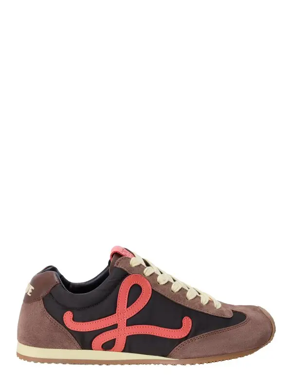 Loewe Leather Ballet Runner 2.0 Sneakers - Brown