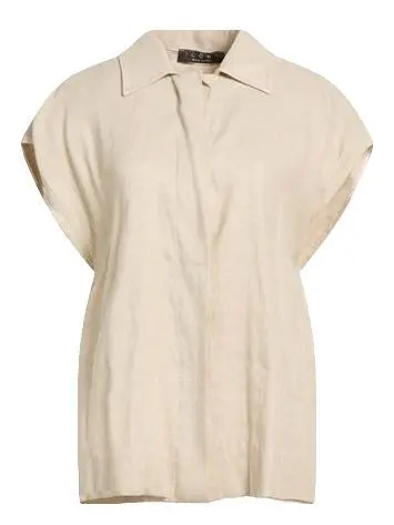 KAOS Shirt In Linen And Viscose - Beige