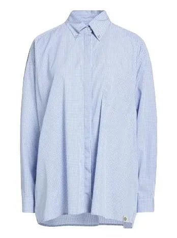 OTTOD'AME Woven Checked Shirt - Blue