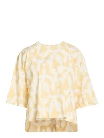 OTTOD'AME Poplin Top - Yellow