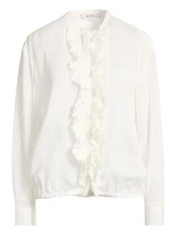 Dorothee Schumacher Ruched Crepe Shirt - White