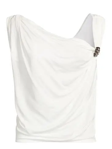 Blumarine Viscose Top - White