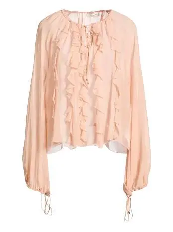 Blumarine Silk Crepe Top - Pink