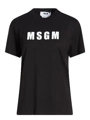 MSGM Logo-print T-shirt - Black