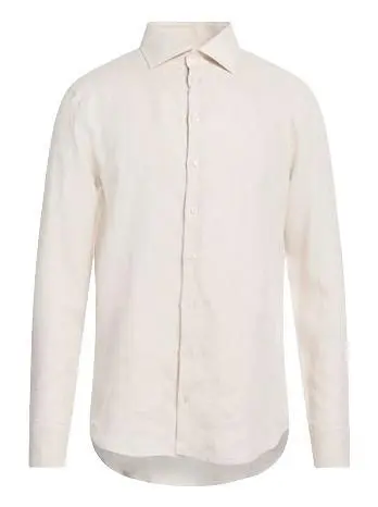 Giorgio Armani Shirt Sand Size Linen - Beige