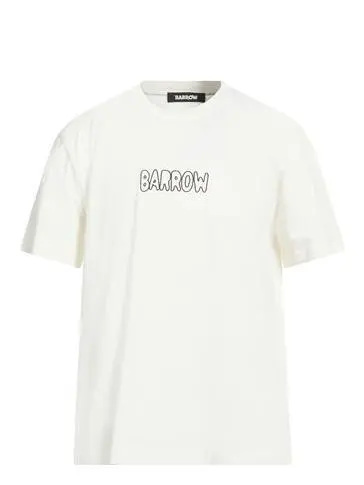 BARROW T-shirt Ivory Size Cotton - White