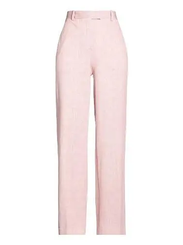 CIRCOLO 1901 Wide-leg Twill Pants - Pink