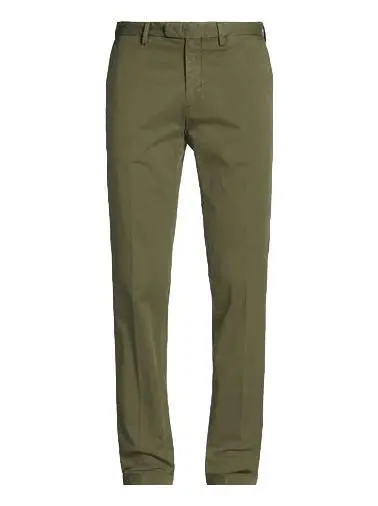 Boglioli Tapered Cotton-blend Trousers - Green