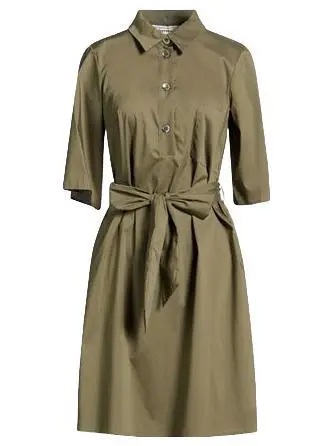 SHIRTAPORTER Midi Shirt Dress - Green
