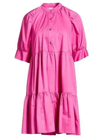 SHIRTAPORTER Mini Shirt Dress - Pink