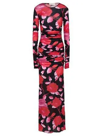 Blumarine Maxi Bodycon Dress - Red
