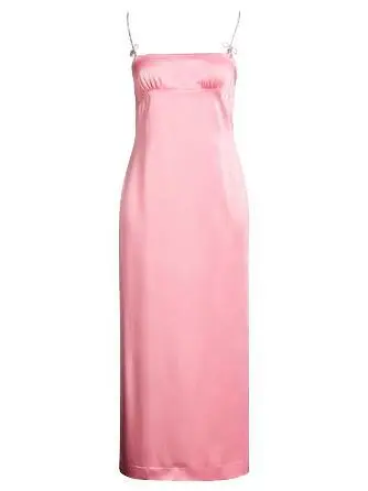 Blumarine Maxi Slip Dress - Pink
