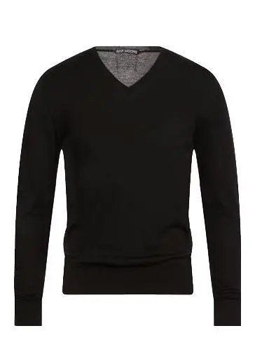 RAF MOORE Sweater Merino Wool - Black