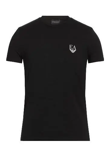 Emporio Armani T-shirt Size Cotton, Elastane - Black