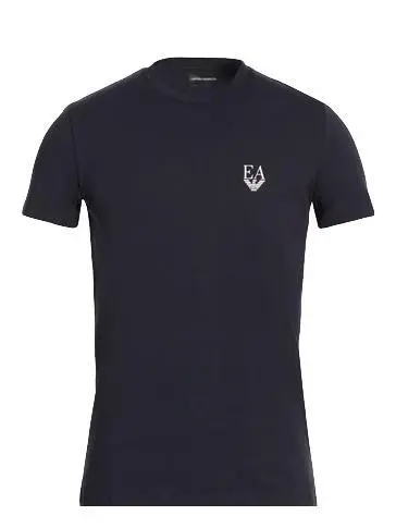 Emporio Armani T-shirt Size Cotton, Elastane - Navy