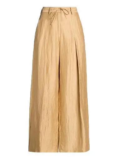OTTOD'AME Wide-leg Pants - Beige