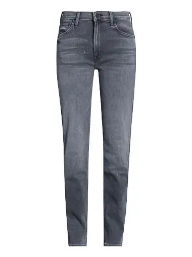 MOTHER Tapered Denim Jeans - Grey