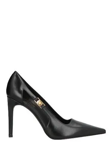 Versace Calfskin Pumps - Black