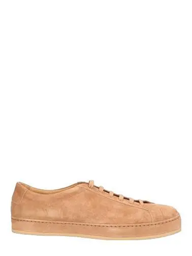 Tagliatore Low-top Suede Sneakers - Beige