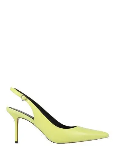 TOSCA BLU Studio Leather Slingback Pumps - Green