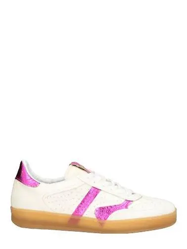 MJUS Leather Low-top Sneakers - White